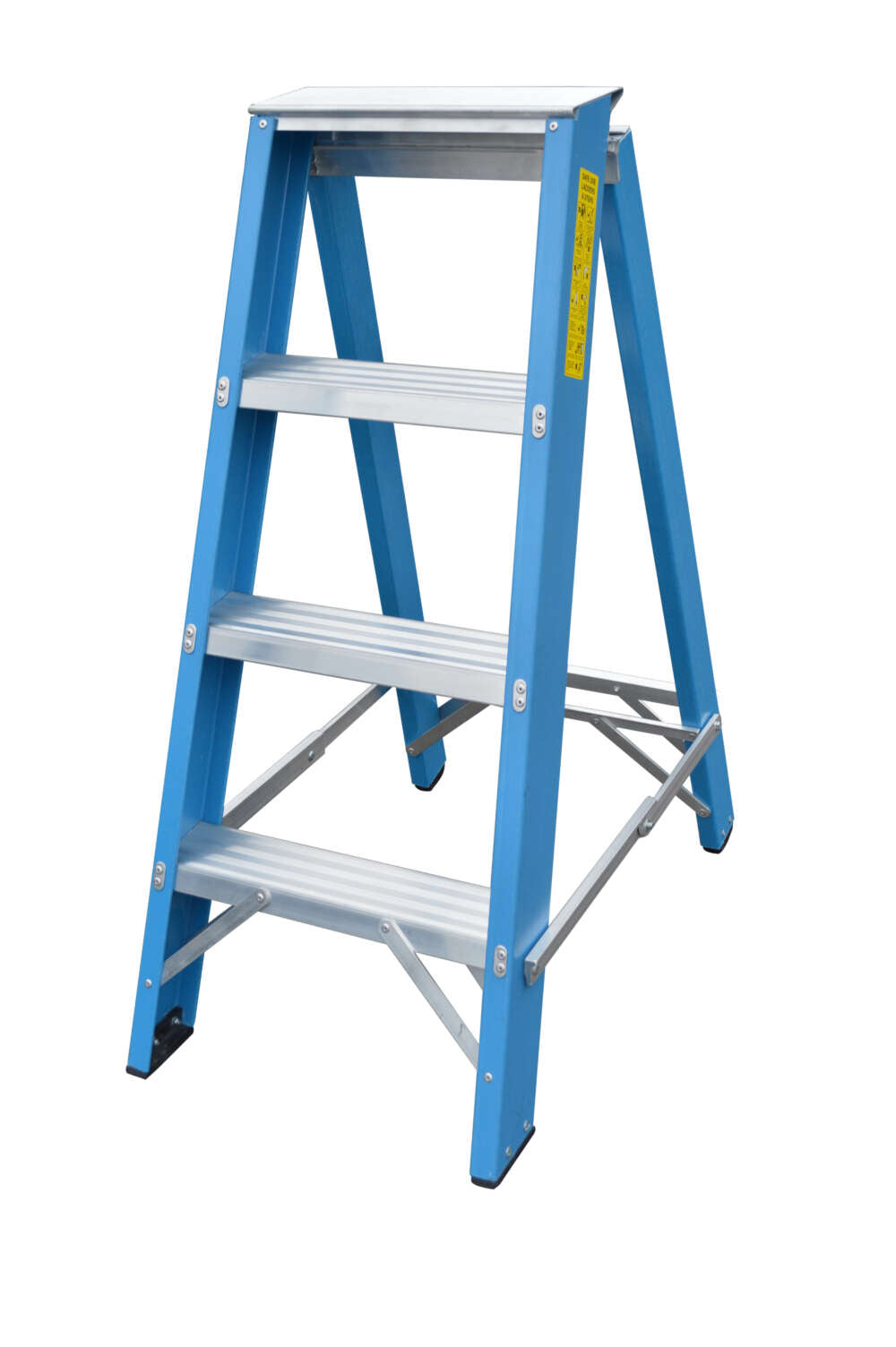 Lyte L3 Industrial Fixed Step Ladder - EN 131 Certified (L3) — RackitDirect