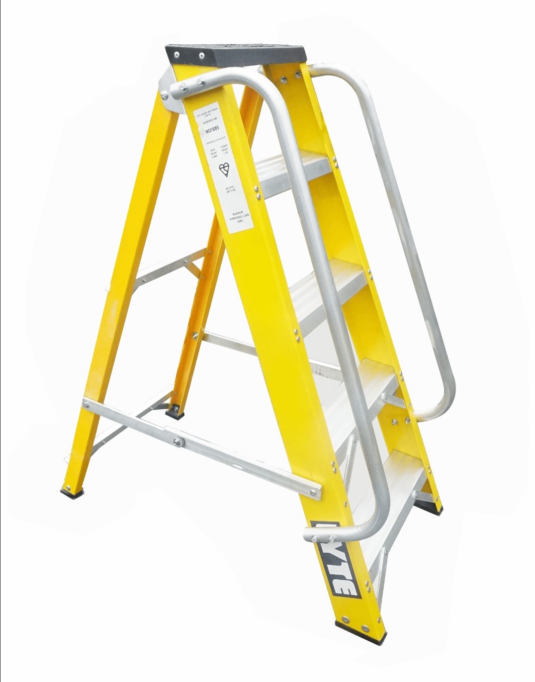 Enhance Safety with Heavy Duty Fibreglass Swingback Steps | Certified ...